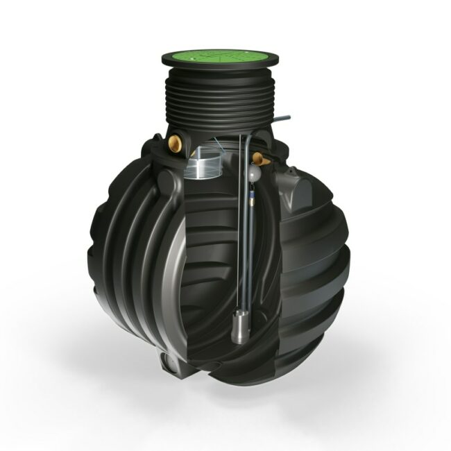 Zbiornik na deszczówkę podziemny zestaw RAINSTORE SET PRO 3000L ...